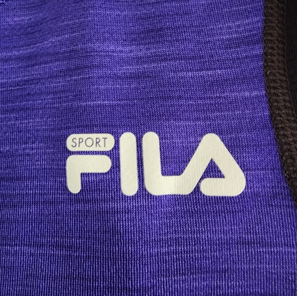 Fila | Tops | Fila Blue Athletic Shirt | Poshmark